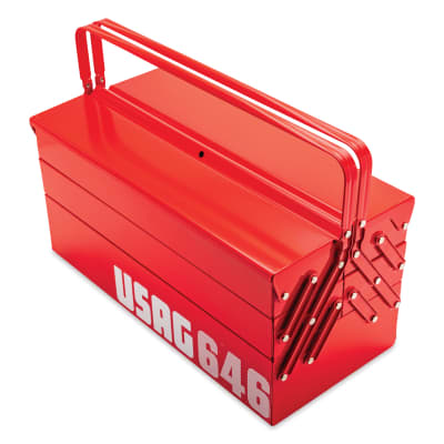 toolbox with compartments